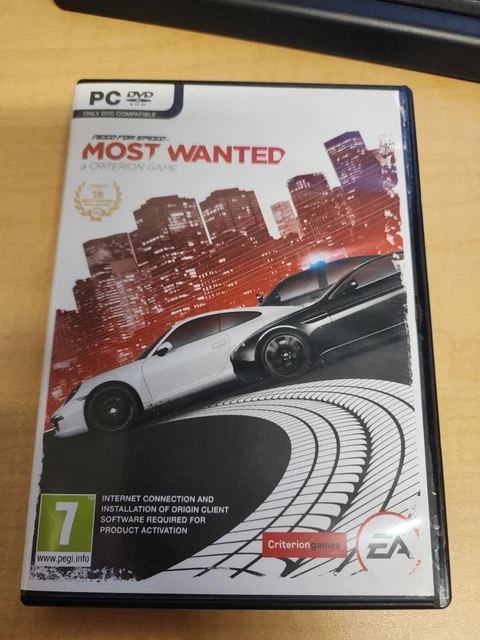 PC DVD ROM Need For Speed Most Wanted A Criterion jeu EA sports EUR 9 ...