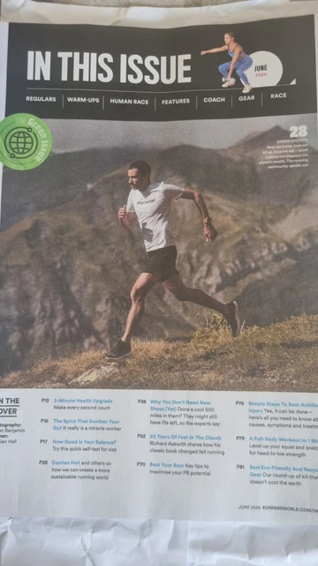 RUNNER'S WORLD MAGAZINE JUNE 2024 NEW £5.10 - PicClick UK