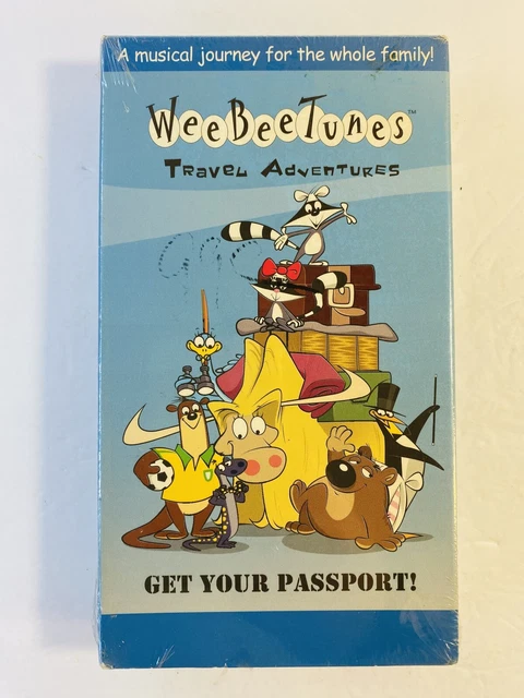 WEEBEE TUNES TRAVEL Adventures VHS 2001 Get Your Passport New Sealed £ ...