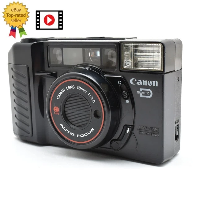 CANON AUTOBOY 2 ii QD Quartz Date 35mm Film Camera From JAPAN [Vintage ...