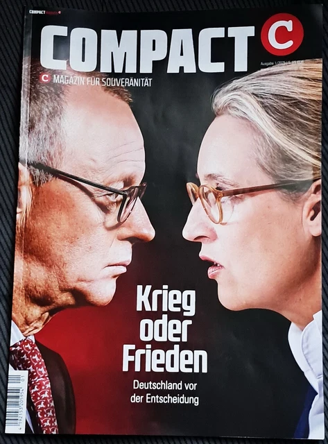 ZEITSCHRIFT - COMPACT - Ausgabe 1 ... 2025 EUR 5,00 - PicClick DE
