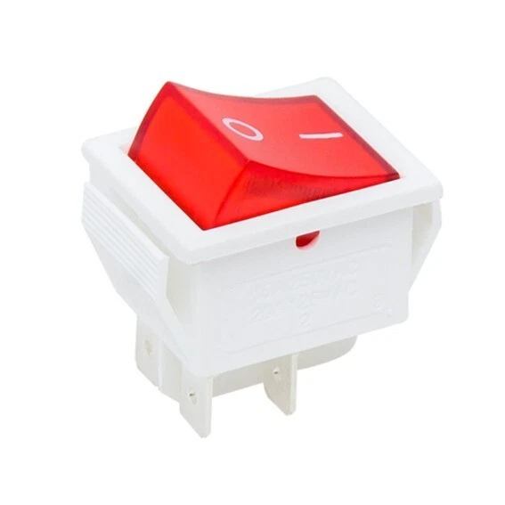 RED ROCKER SWITCH REPLACEMENT Single Throw Tool 16A 240V 1PCS Double ...