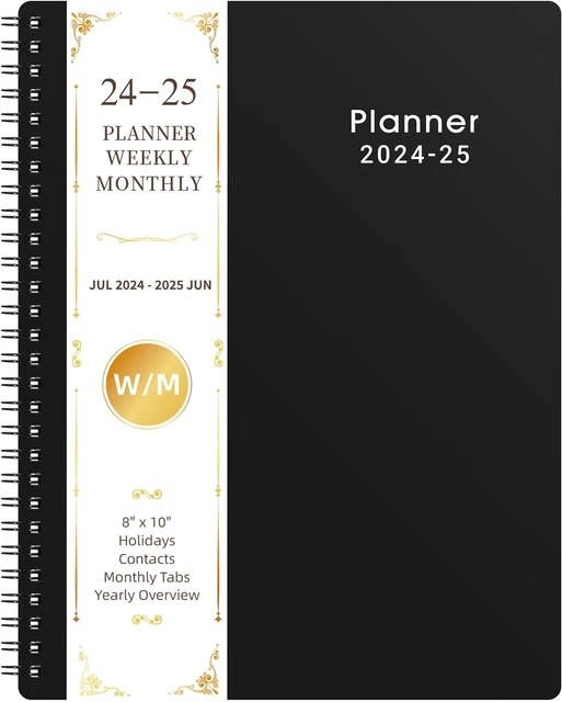 2024-2025 PLANNER - Weekly and Monthly Planner 2024-2025, Jul 2024 ...