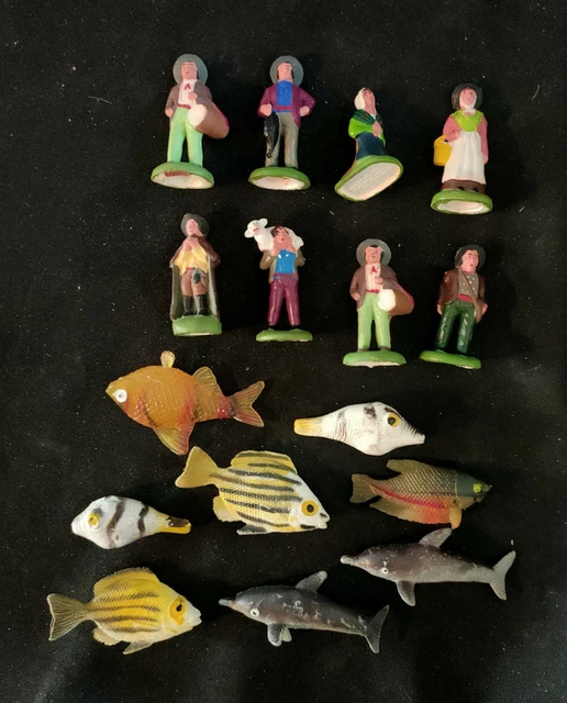 JOUETS PRIM SANTONS Nestlé Et Poissons Peltier. EUR 10,00 - PicClick FR