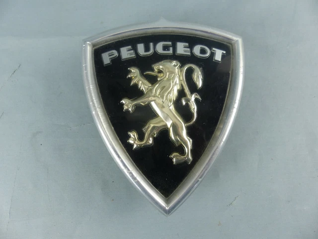 PEUGEOT ANCIEN EMBLÈME logo sigle insigne monogramme calandre coffre ...