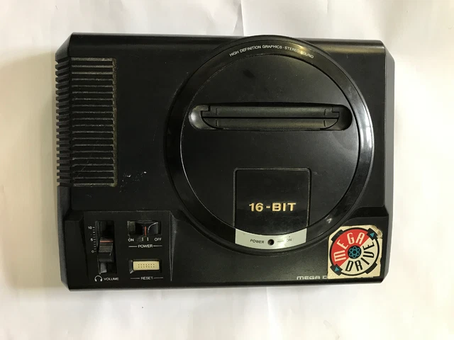 SEGA MEGA DRIVE 1600-05 Console Model Pal 1 16-Bit Vintage Black £34.97 ...