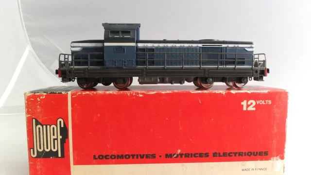 LOCOMOTIVE DIESEL JOUEF HO 8531 SNCF BoBo 66150 en bleu. Superbe légèrement runue boite EUR 73 ...