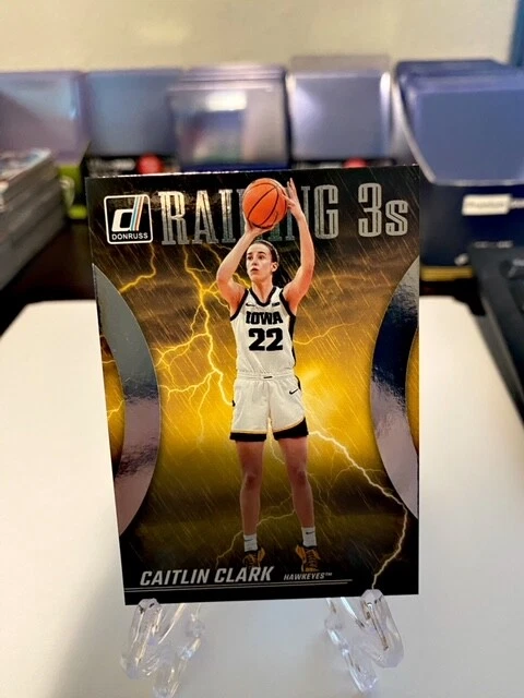 CAITLIN CLARK 2024 Panini Caitlin Clark Collection Silver Foil RC Iowa ...