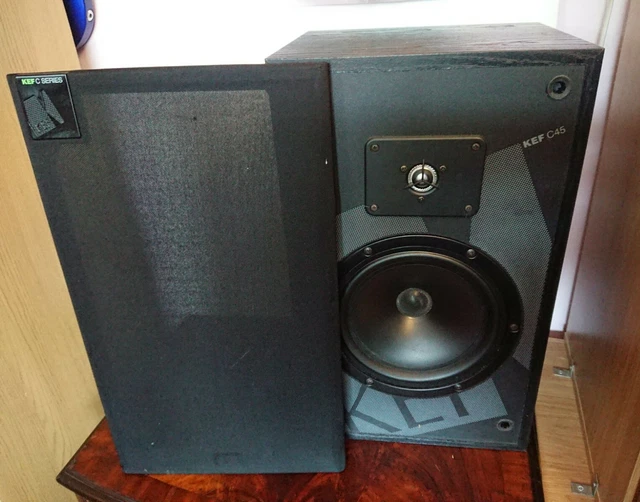 KEF C45 SPEAKER Grille Cloth Fabric Cover SINGLE ONE ONLY £9.95 ...