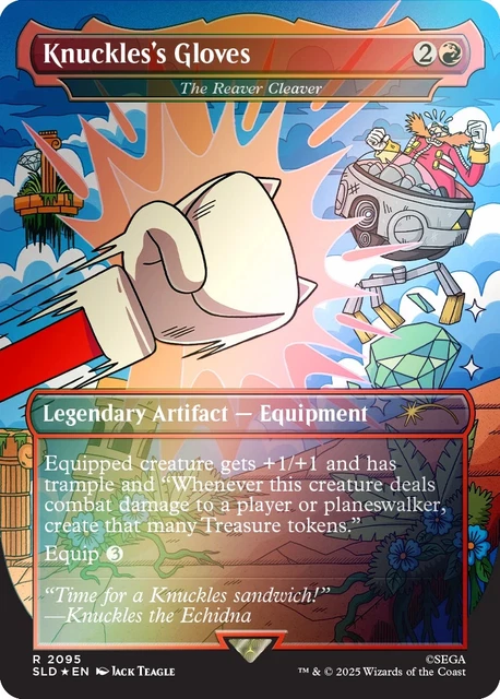 MTG SECRET LAIR x Sonic the Hedgehog: Complete *FOIL* Set *FAST SHIP ...