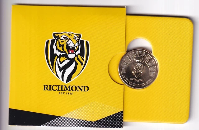 AUSTRALIAN: 2024 $1 Afl Team Richmond Tigers Unc Coin On Card EUR 7,36 ...