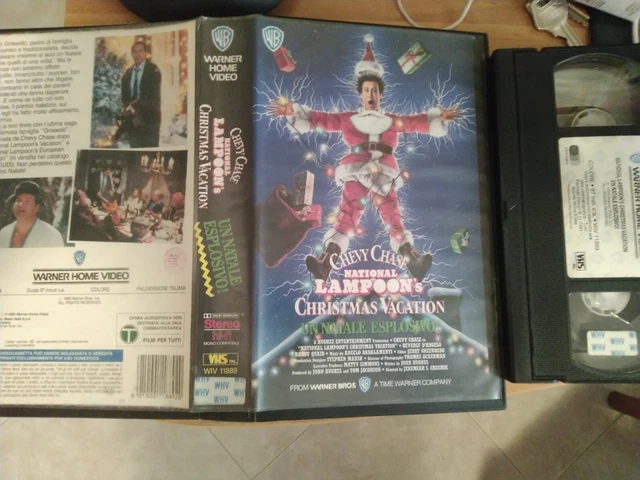NATIONAL LAMPOON'S UN Natale Esplosivo VHS Chevy Chase Warner Bros EUR ...