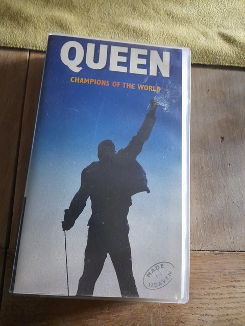VINTAGE VHS TAPE Queen Champions Of The World 1995 EUR 4,00 - PicClick ES