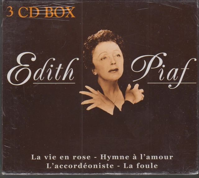 COFFRET 3 X Cd *Edith Piaf* *La Vie En Rose* (Neuf Scelle) EUR 11,99 ...