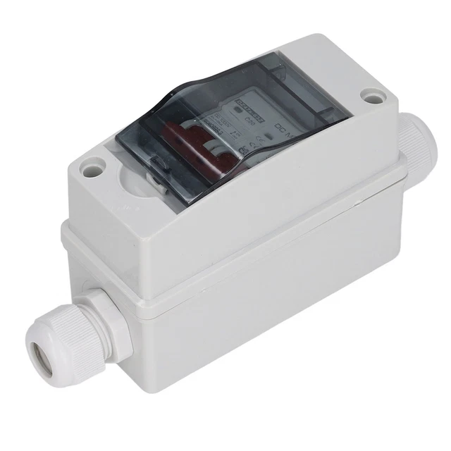 2P MINIATURE CIRCUIT Breaker IP65 Disconnect Switch For Solar PV System DC1000V EUR 23,54 ...