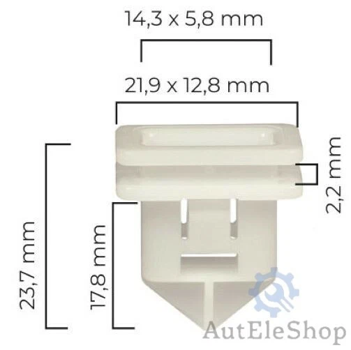 20X BEFESTIGUNG KLIPS Seitenschweller Clips Halter für VOLVO XC70 XC60 ...
