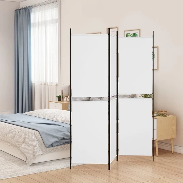 ROOM DIVIDER PRIVACY Screen Paravent Dressing Room Partition Fabric ...
