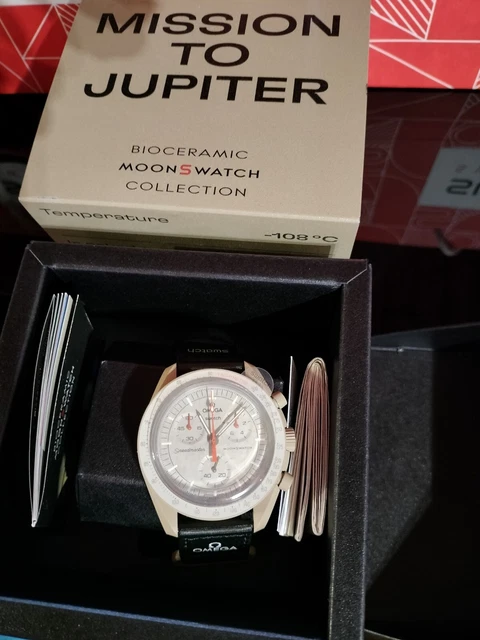 SWATCH X OMEGA Bioceramic Moonswatch Collection Mission to Jupiter ...