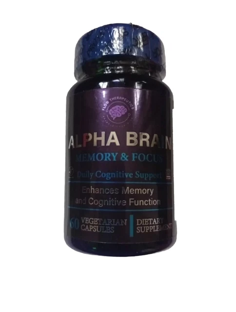 ALPHA BRAIN - Nootropic Cognitive Enhancer, 30-Day Supply £2.49 ...