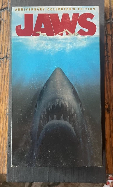 JAWS (VHS, 2000, 2-Tape Set, Anniversary Collectors Edition Double-Pack ...