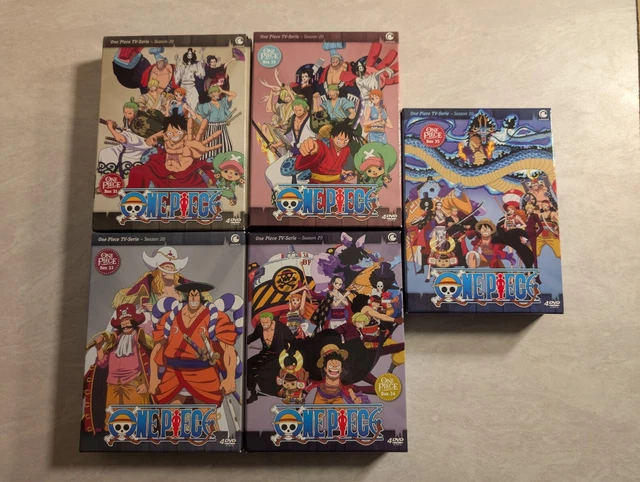 ONE PIECE ANIME Serie Season 20 DVD Box 31 - 35 EUR 195,00 - PicClick DE