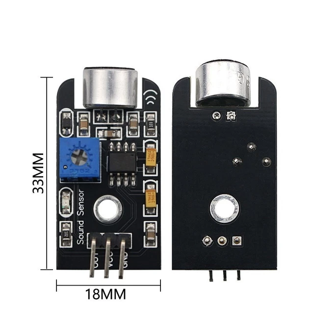 KY 037 MICROPHONE Sensor for Arduino with Adjustable Gain and Sound ...