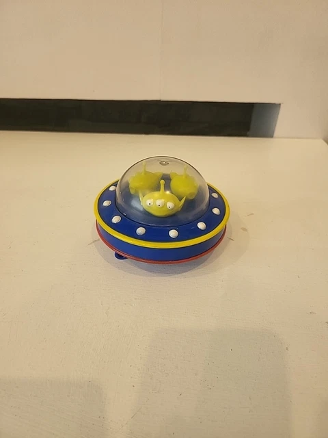 MOTORISED DISNEY TOY STORY x3 Aliens in Spaceship TOY FIGURE Alien ...