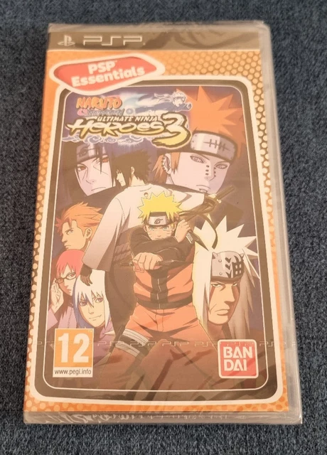 SONY PSP GAME Naruto Shippuden Ultimate Ninja Heroes 3 Brand New ...