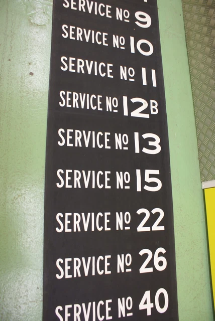 DEVON GENERAL OMNIBUS Co Transport Coach Bus Destination Blind Aec ...