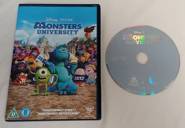 DVD - DISNEY Pixar Monsters University DVD PAL Region 2 Cert U 2013 ...