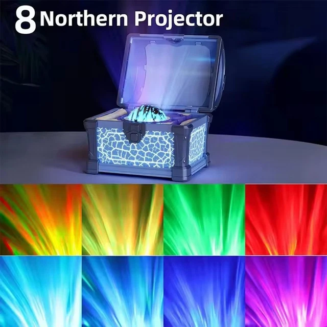 TREASURE BOX PROJECTION Light Bluetooth Speaker with White Noise ...