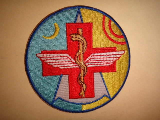 VIETNAM GUERRE USAF 57th Aeromedical Evacuation Escadron Patch EUR 13 ...
