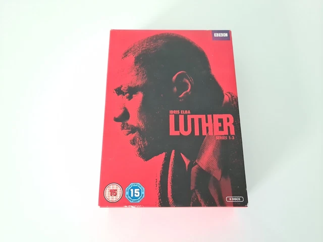 LUTHER COMPLETE SERIES 1 To 3 DVD BBC Idris Elba Ruth Wilson Box Set EUR 5,24 - PicClick IT