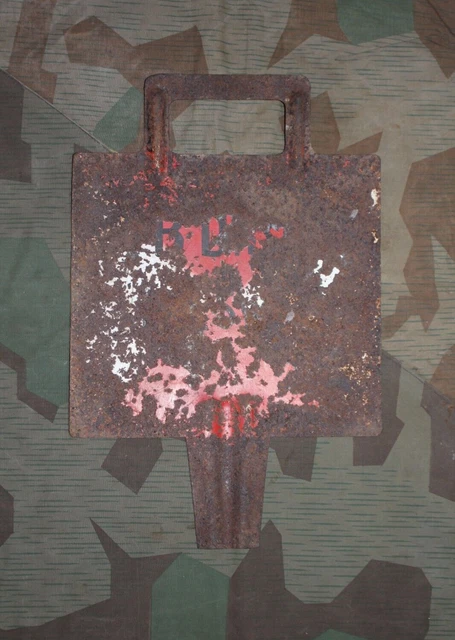 ORIGINAL WW2 GERMAN Army Rail Road Sign Border Sw Eastern Front 1944 £ ...