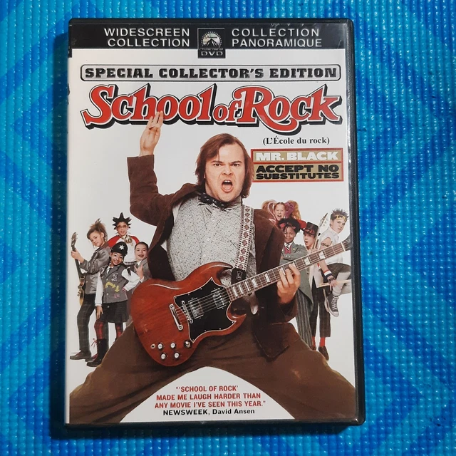 SCHOOL OF ROCK (DVD, 2004, Canadian, Widescreen, Special Collector's ...