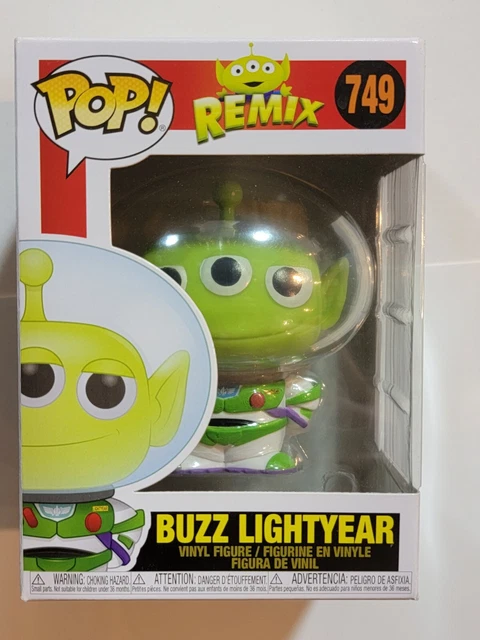 DISNEY TOY STORY Alien Remix Buzz Lightyear Pop! Vinyl Figure #749 ...