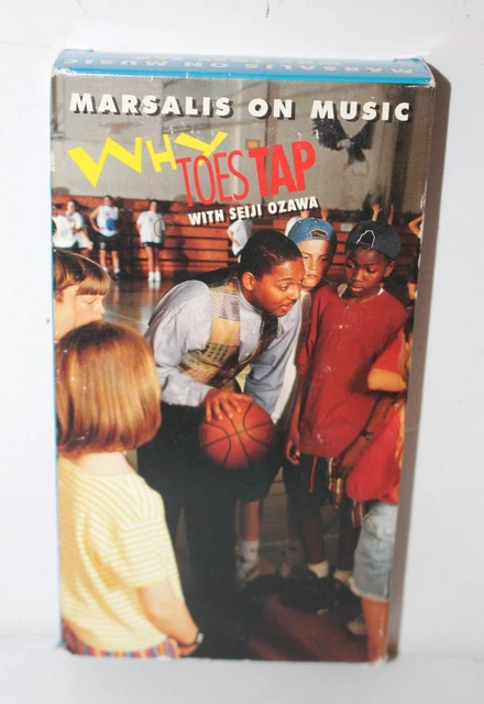 VHS TAPE VIDEO Cassette Marsalis On Music Why Toes With Tap Seiji Ozawa ...