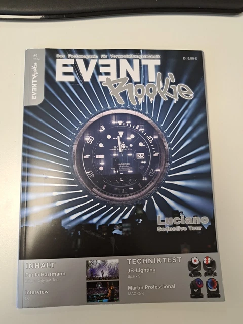 EVENT ROOKIE FACHMAGAZIN für Veranstaltungstechnik EUR 2,00 - PicClick DE