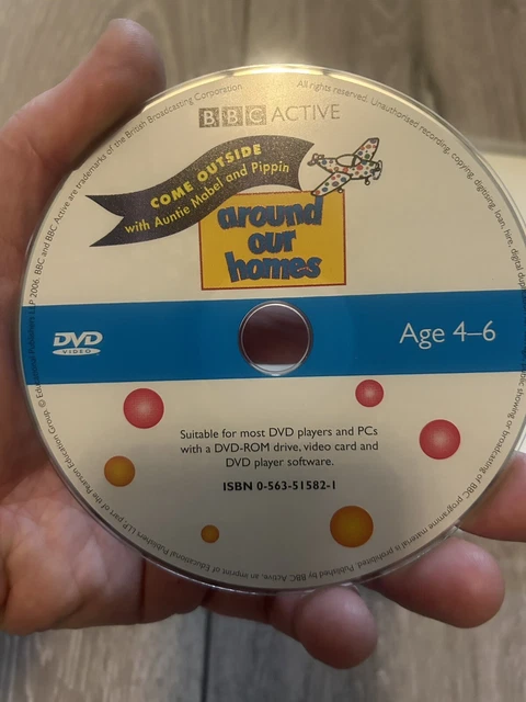 COME OUTSIDE WITH Auntie Mabel and Pippin Around Our Homes DVD BBC ...