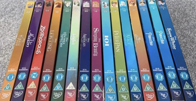 DISNEY CLASSICS DVDS £30.00 - PicClick UK