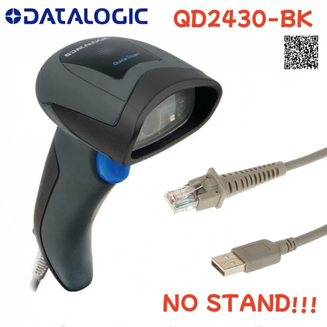 DATALOGIC QUICKSCAN QD2430-BK scanner di codici a barre 2D portatile e ...