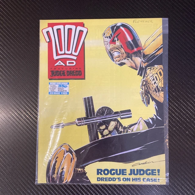 2000AD FEAT JUDGE Dredd Prog 618 18th March 1989 £1.92 - PicClick UK