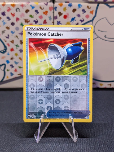 POKÉMON TCG POKEMON Catcher Crown Zenith: 145/159 Reverse Holo EUR 1,20 ...