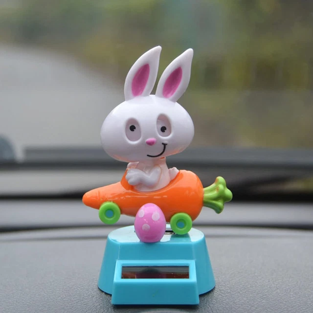 SOLAR POWERED DANCING Pals Car Dashboard Window Sill Figure Sunshine ...