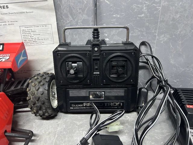 VINTAGE BANDAI RADIOTRON Interceptor 1/10 RC Buggy + Radio – Spares ...