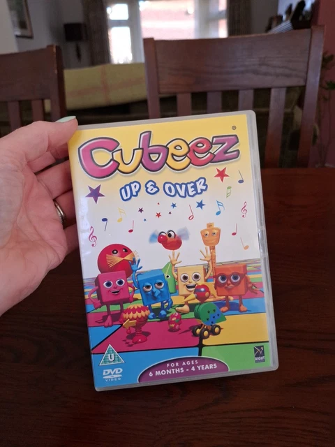 CUBEEZ UP & Over DVD Cert U Region 2 PAL 6 Months - 4 Years Pre School ...