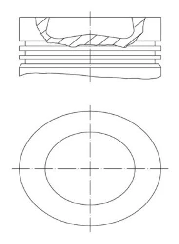 PISTON 028 PI 00139 000 For Cffb/Cfgb/Cffa/Cfhd/Cfha/Cfhf/Cfhc/Cfja ...