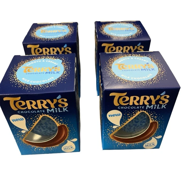 TERRY'S CHOCOLATE SIMPLY Milk Ball New from the orange. 4 x145g. Expiry ...