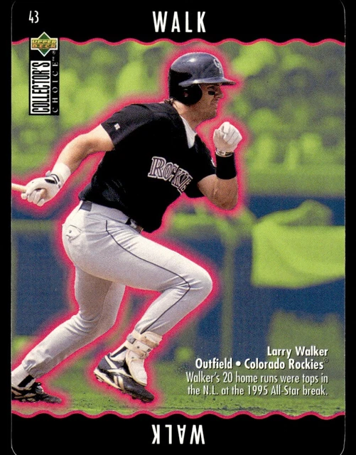 1996 COLLECTOR'S CHOICE You Make the Play Larry Walker Rockies du ...