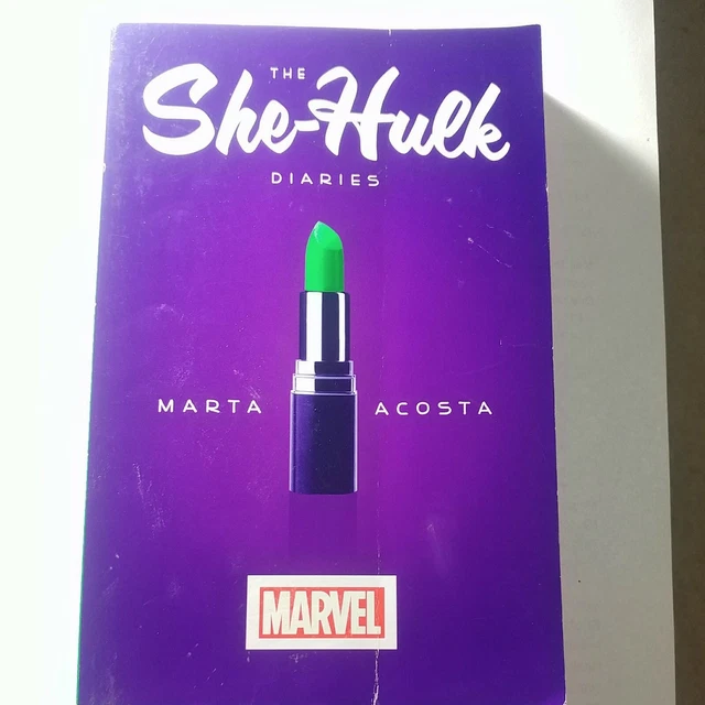 SHE-HULK DIARIES-PBK-MARTA ACOSTA-MARVEL Comics-Hyperion-1ère édition ...